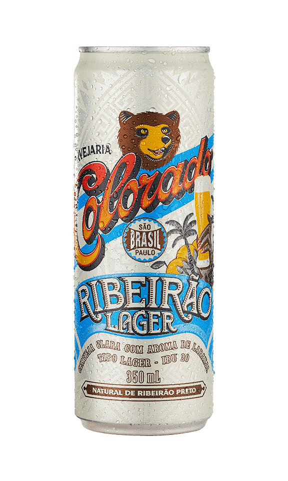 Cerveja Colorado Ribeirão Lager 350ml Lata
