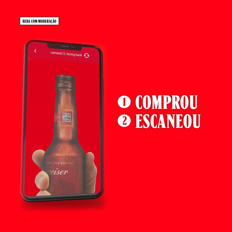 Cerveja Budweiser Long Neck Pack (6 unidades)