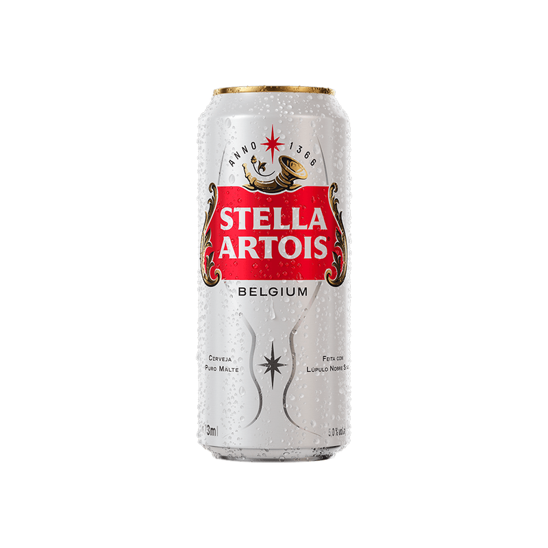 Cerveja Stella Artois Puro Malte Lata 473ml Cerveja Stella Artois Puro Malte Lata 473ml